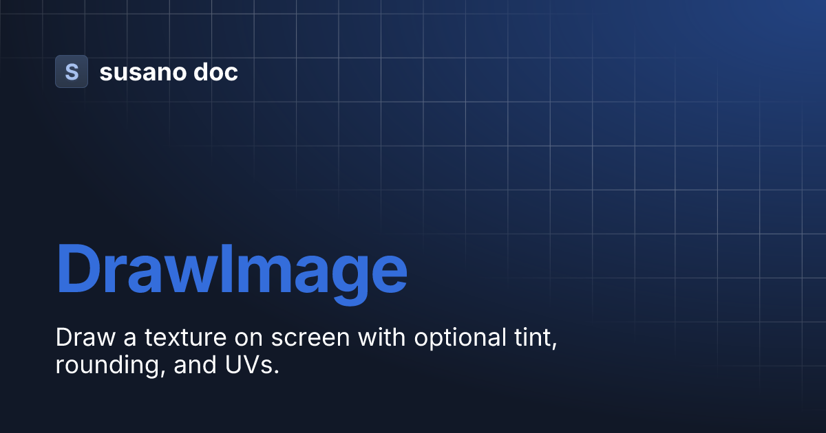 DrawImage | susano doc